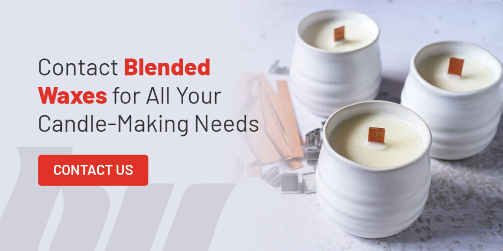 Soy Wax Candles vs. Paraffin Wax Candles - Blended Waxes
